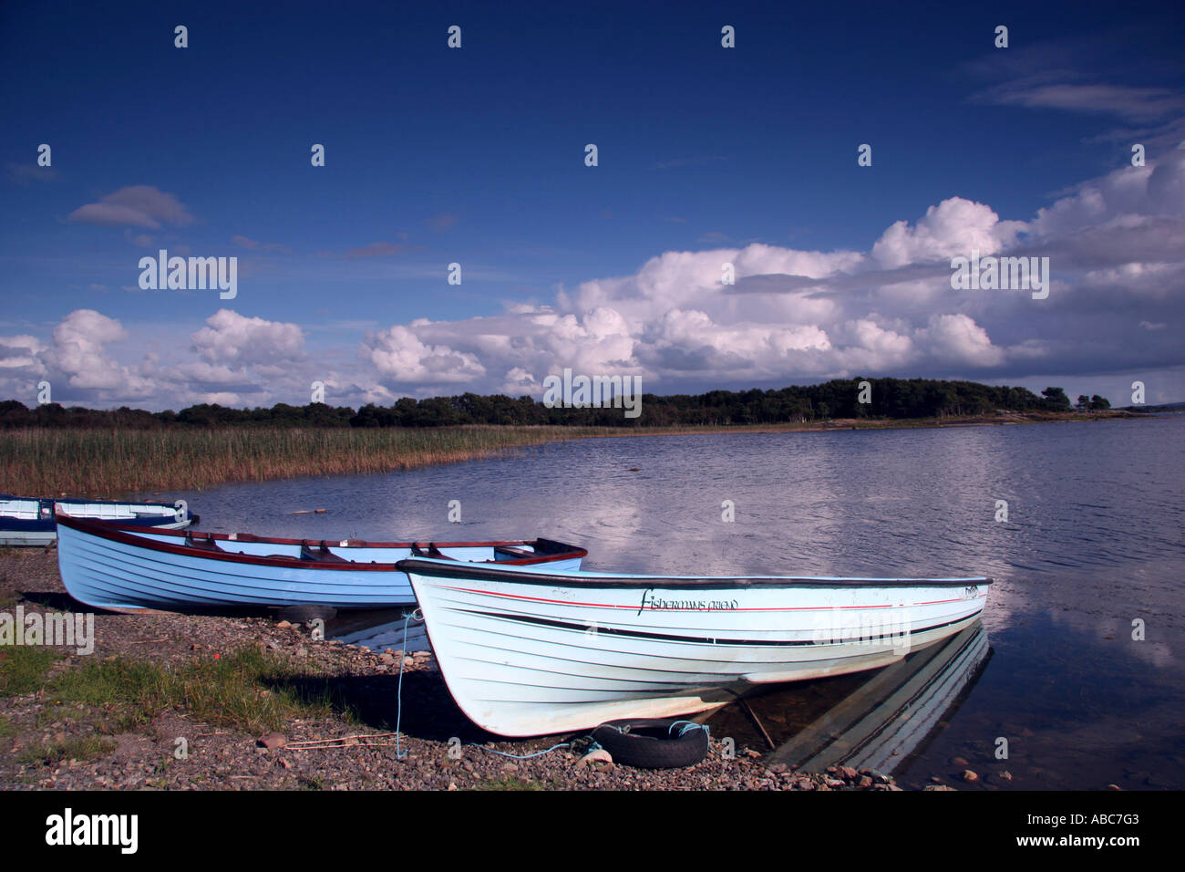 Boats loch conn ireland hi-res stock photography and images - Alamy