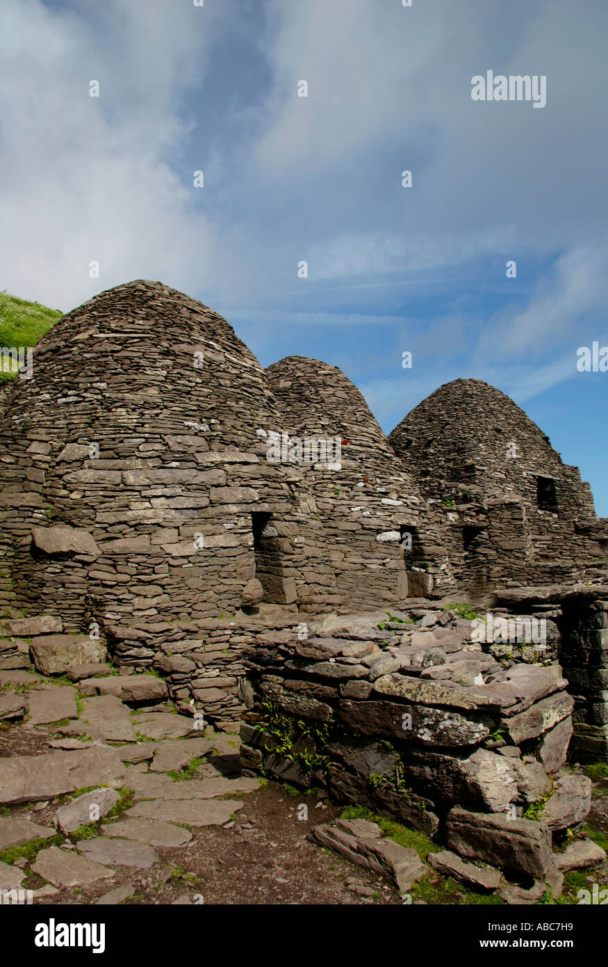 Holy Site: Skellig Michael / Ireland Stock Photo - Alamy