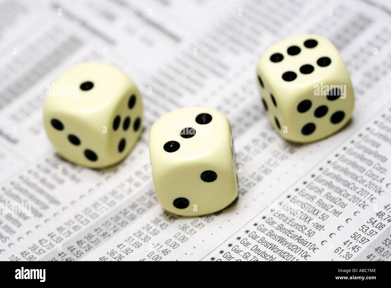 Gamble newspaper hi-res stock photography and images - Alamy