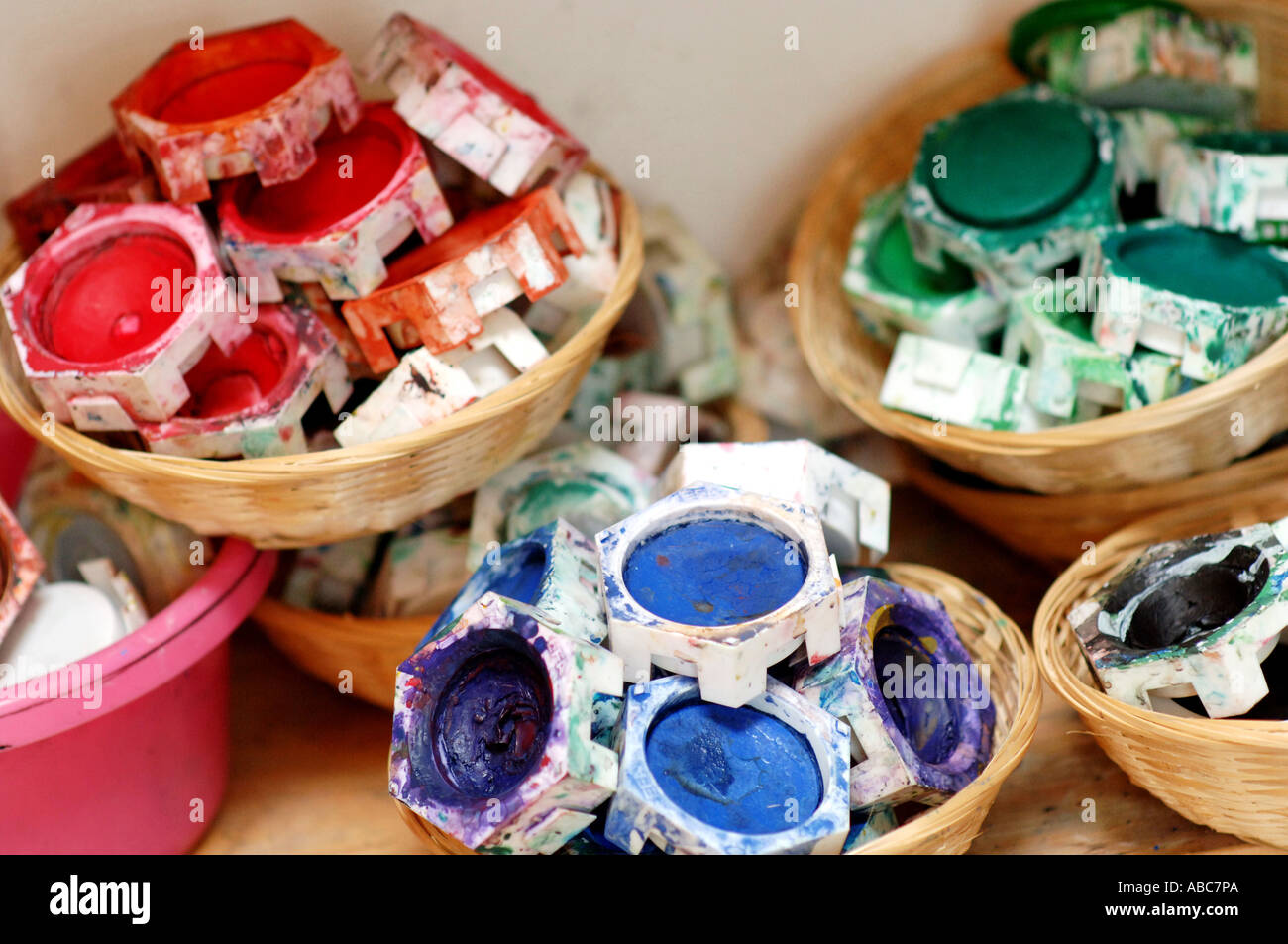 Water colors colours Stock Photo - Alamy