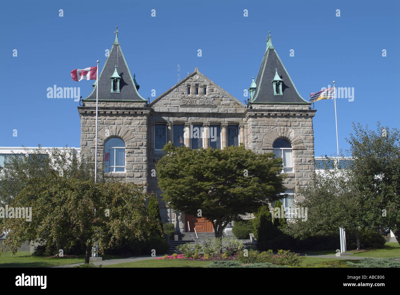 Provincial Courthouse Nanaimo British Columbia Canada Stock Photo - Alamy