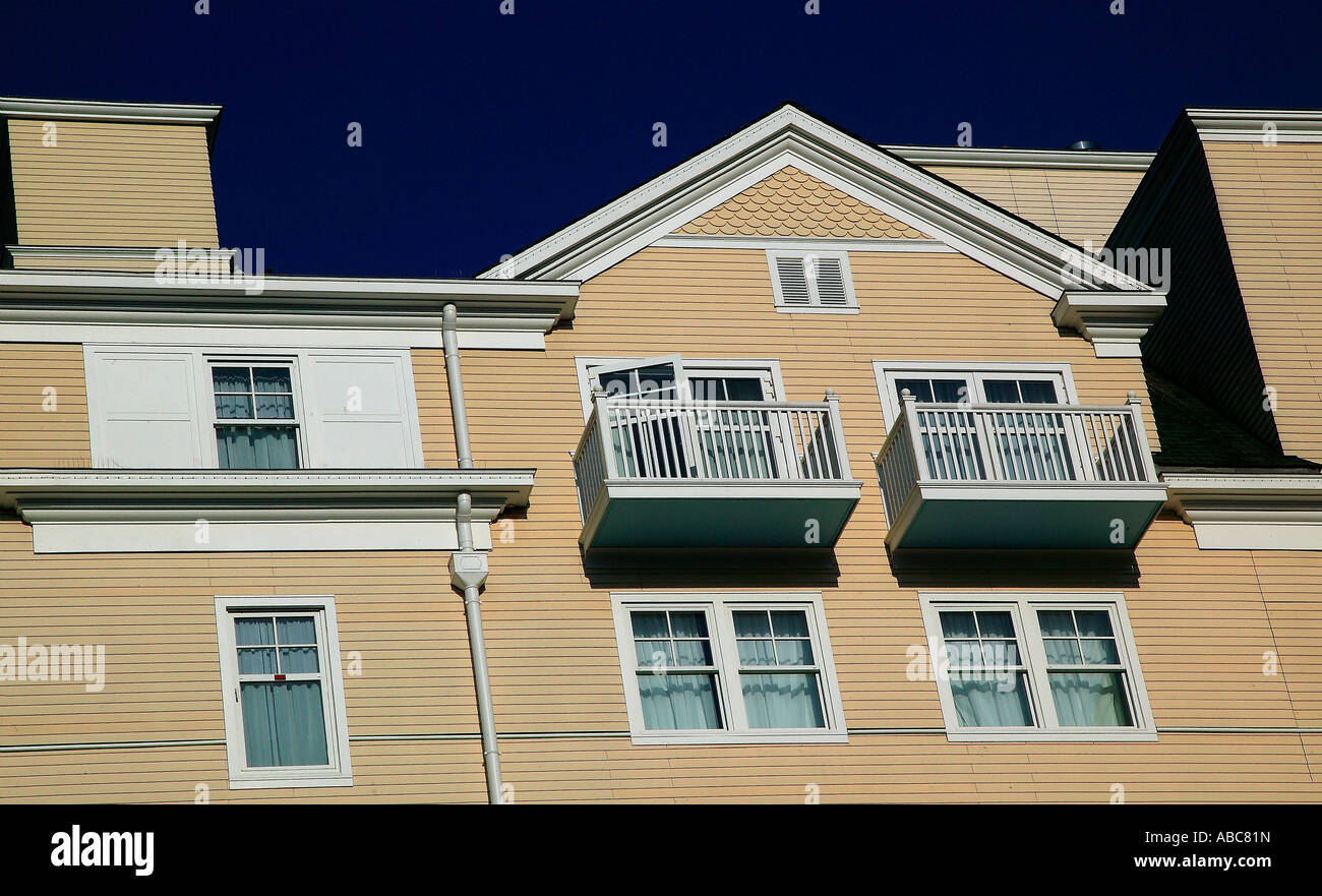 American Colonial Architecture Stock Photo - Alamy