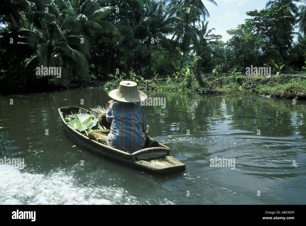 Thailand Bangkok khlong canal Stock Photo - Alamy