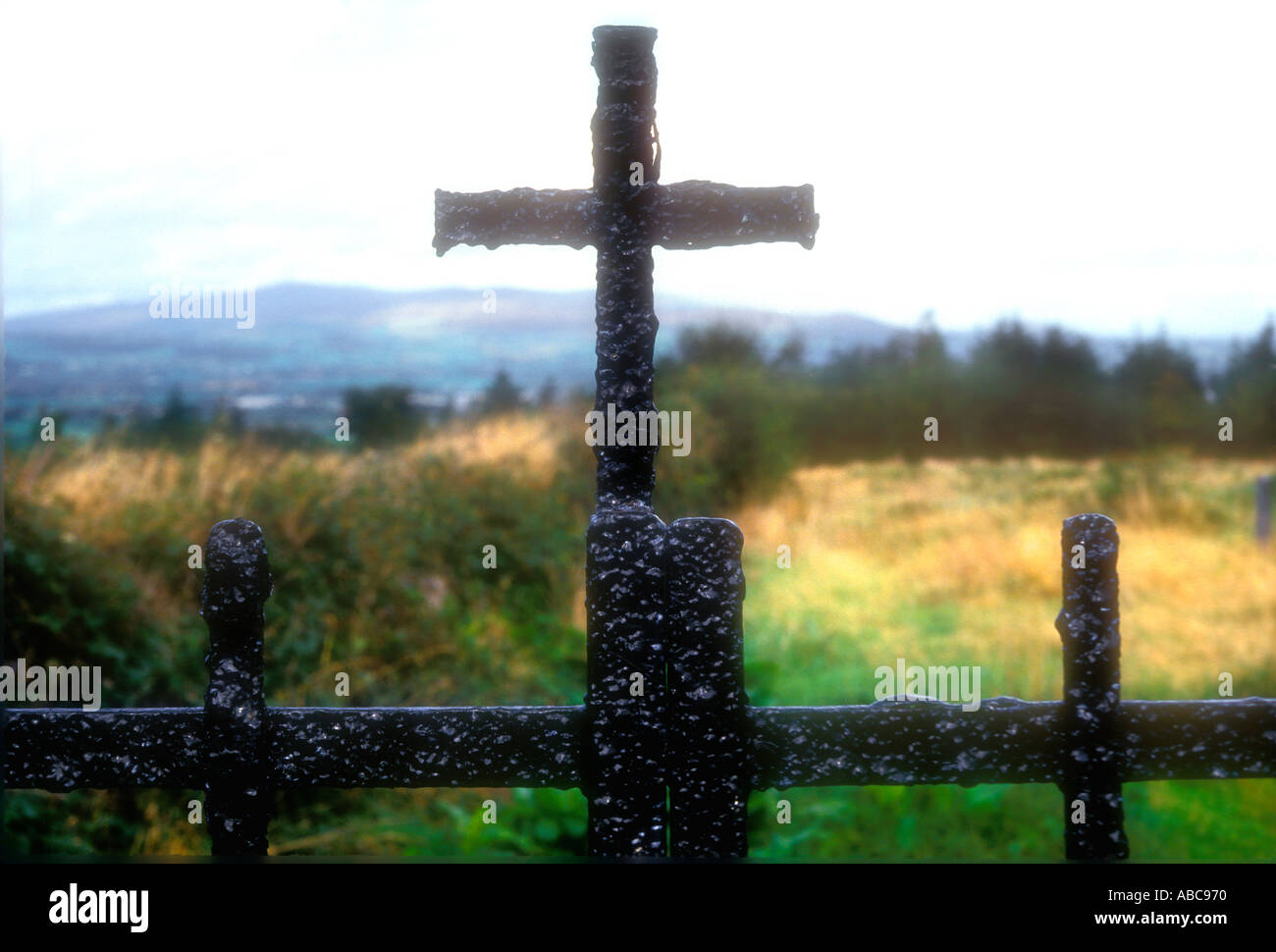 Irish Plague cross in County Waterford Irish Republic Stock Photo - Alamy