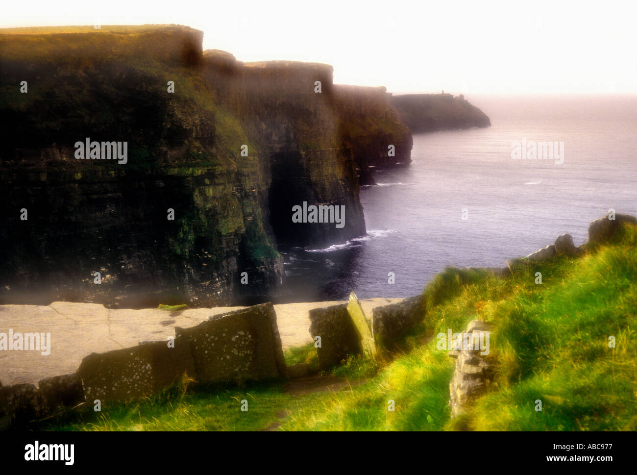 The Cliffs of Moher in County Clare Western Ireland Irish Republic ...