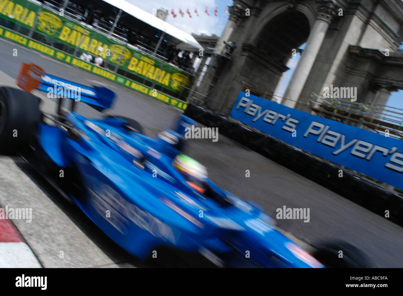 Alex Tagliani races at the Molson Indy Toronto 2003 Stock Photo - Alamy