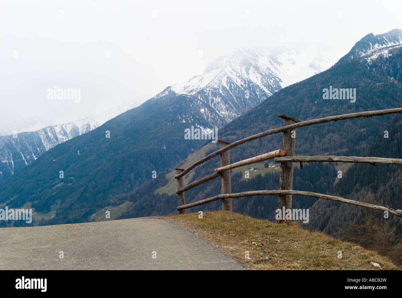 Mountains with and without snow Stock Photo - Alamy
