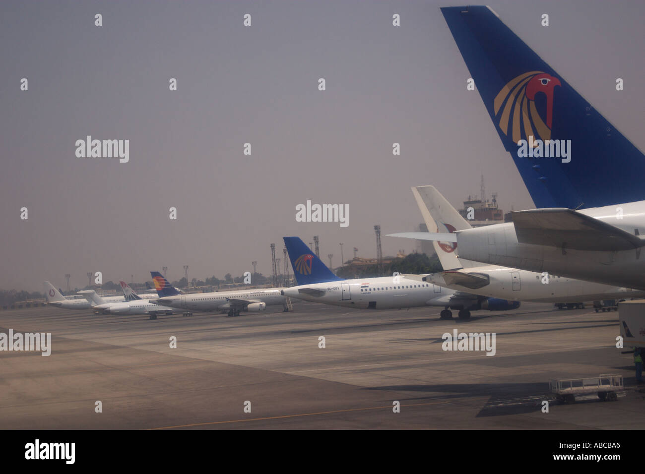 Airport Cairo Egypt Stock Photo - Alamy