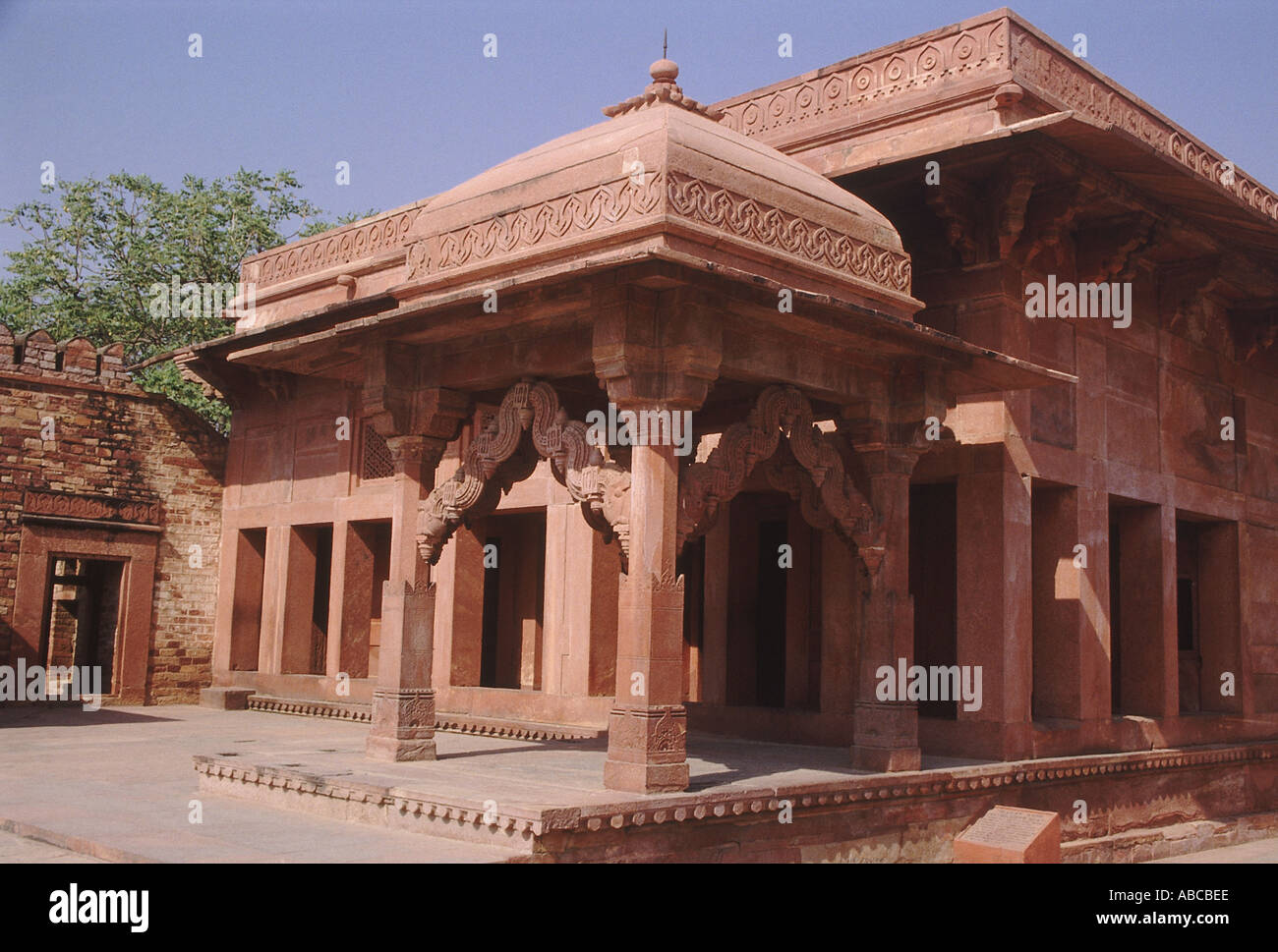 The Treasury or Ankh Michauli is situated to the left of the Diwan-I ...