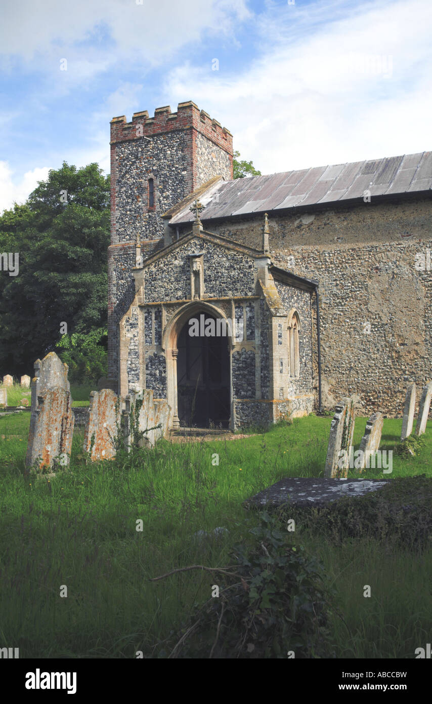A view of the South Porch and Tower of the parish Church of St Michael ...