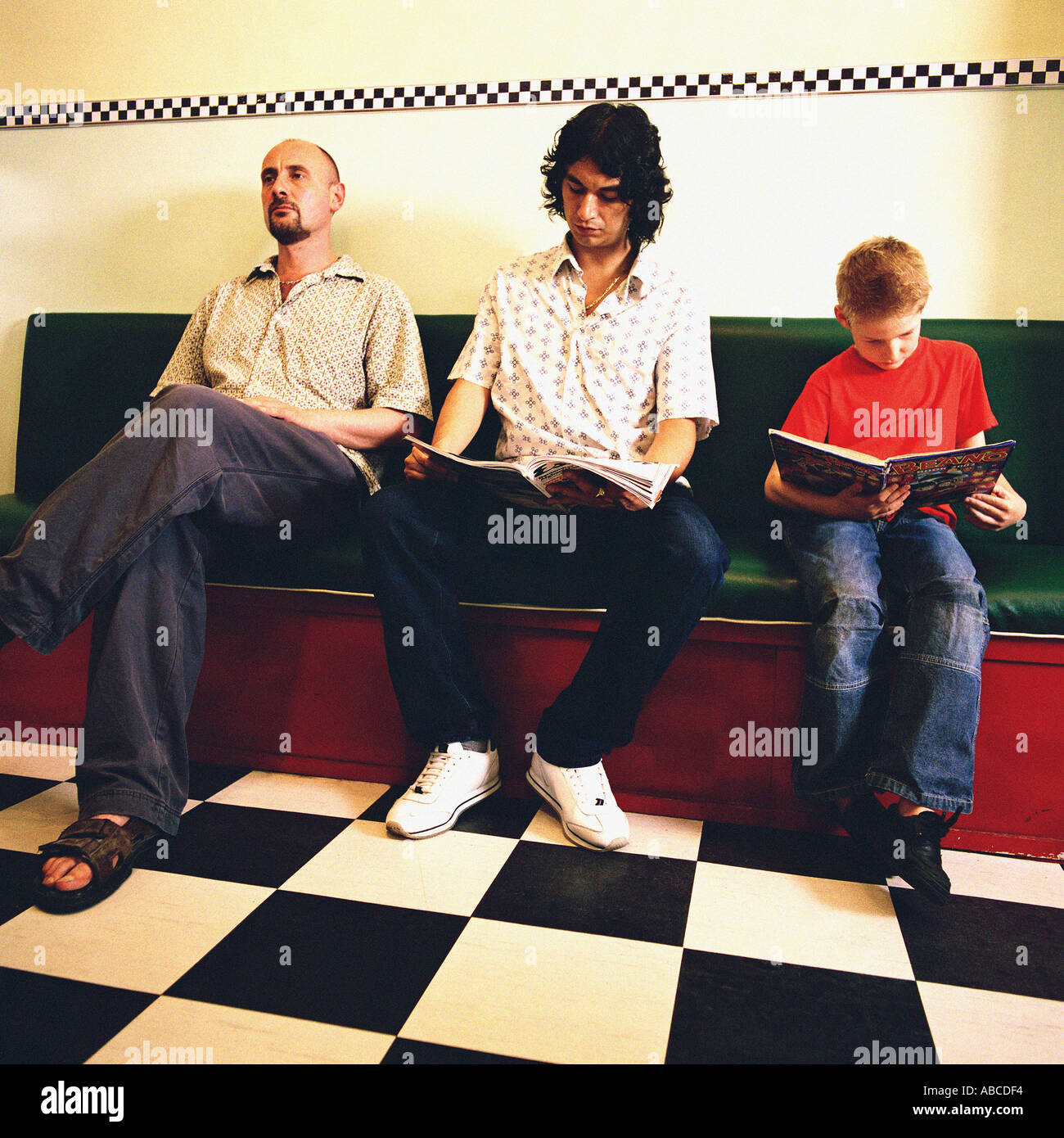 Barber Waiting For Customers High Resolution Stock Photography and ...