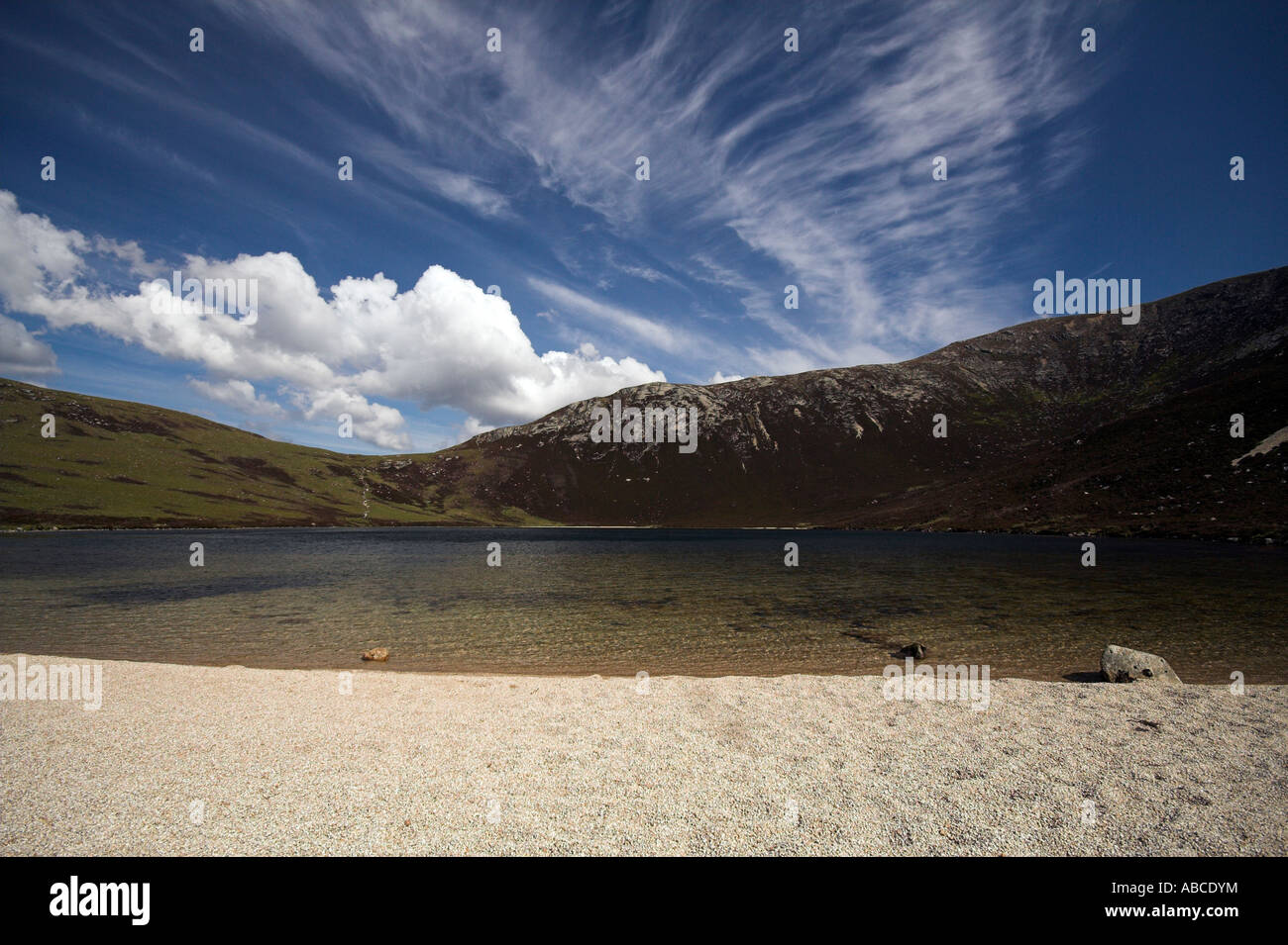 Coire Fhionn Lochan, Arran, West Coast of Scotland, UK Stock Photo - Alamy