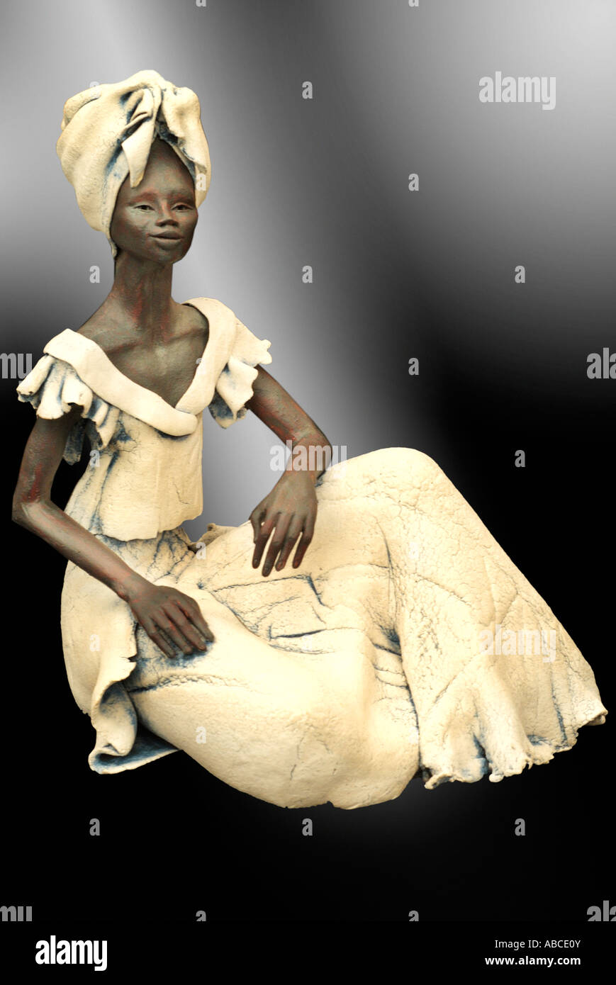 Seated female figure hi-res stock photography and images - Alamy