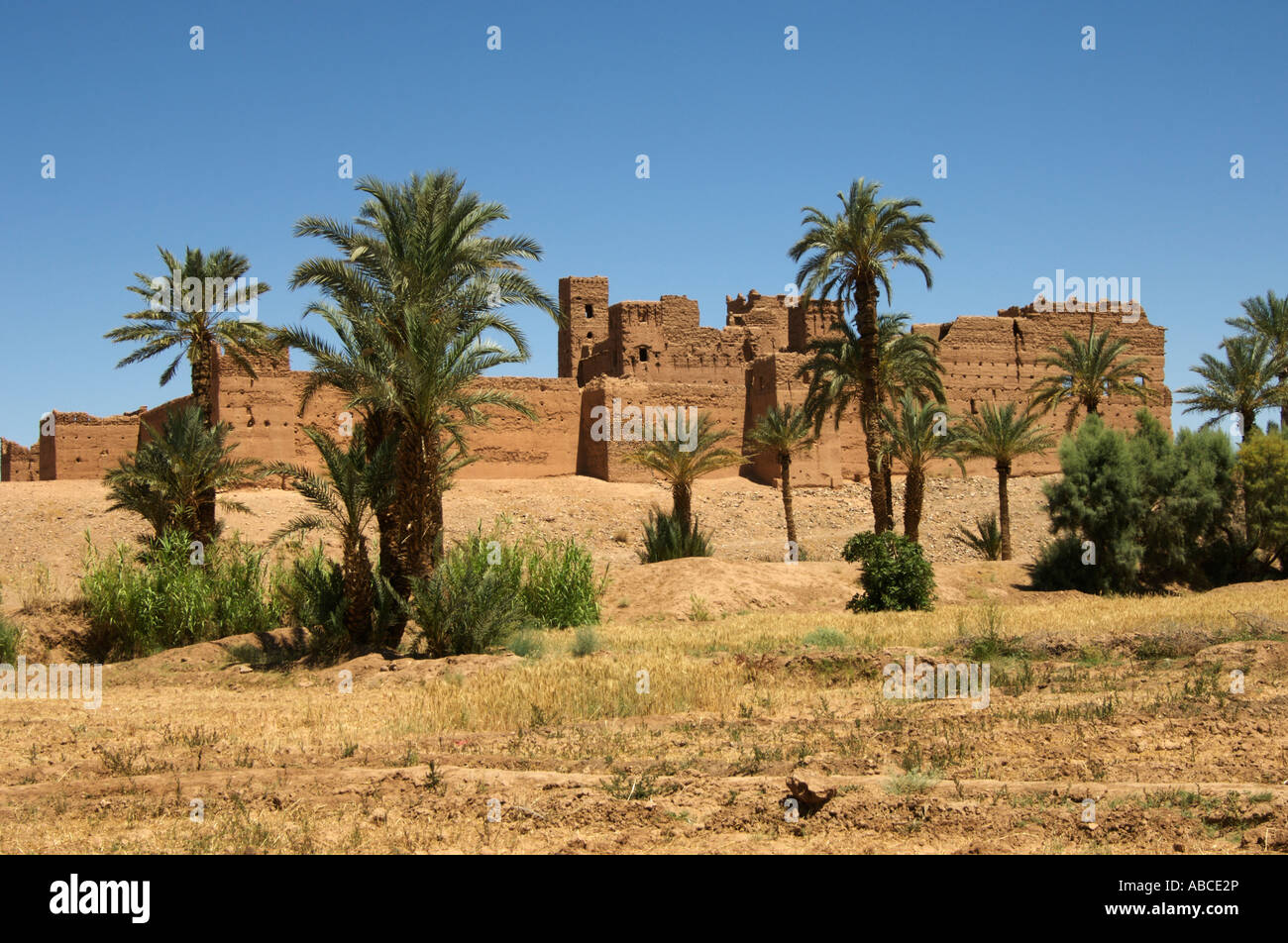 Ksar Draa valley Stock Photo - Alamy