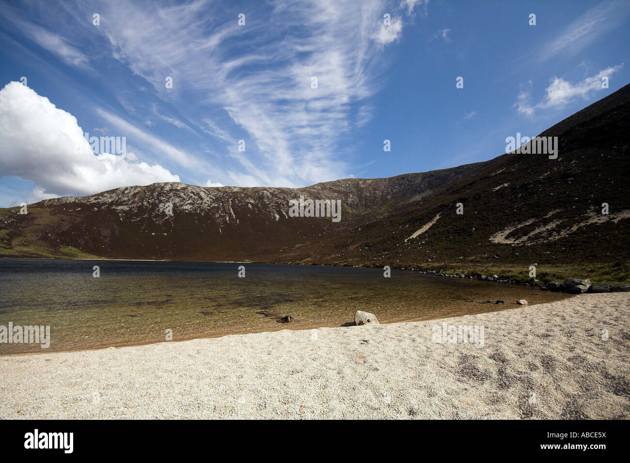 Coire Fhionn Lochan, Arran, West Coast of Scotland, UK Stock Photo - Alamy