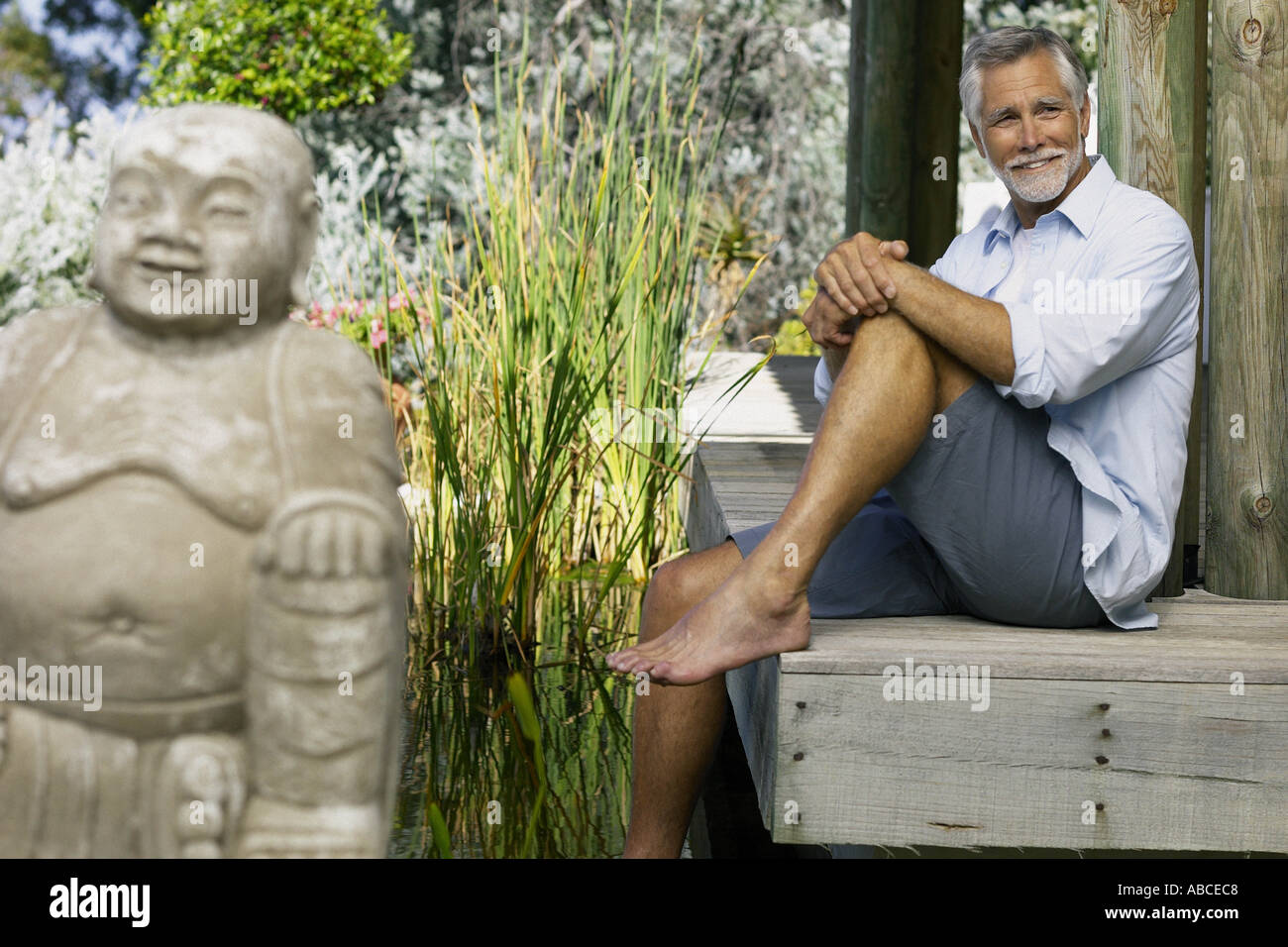 Buddha old man hi-res stock photography and images - Alamy