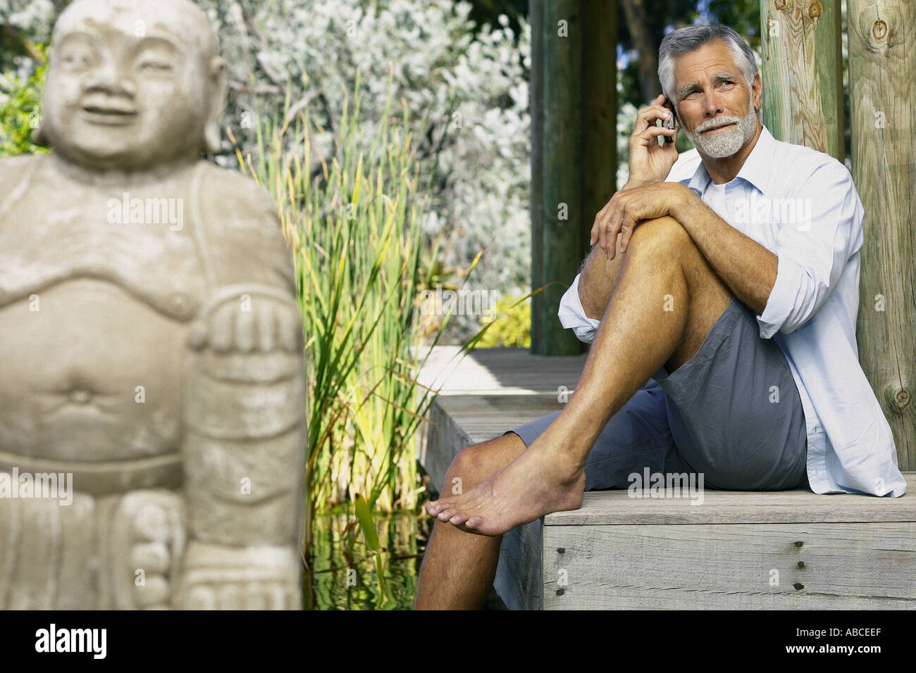 Buddha old man hi-res stock photography and images - Alamy