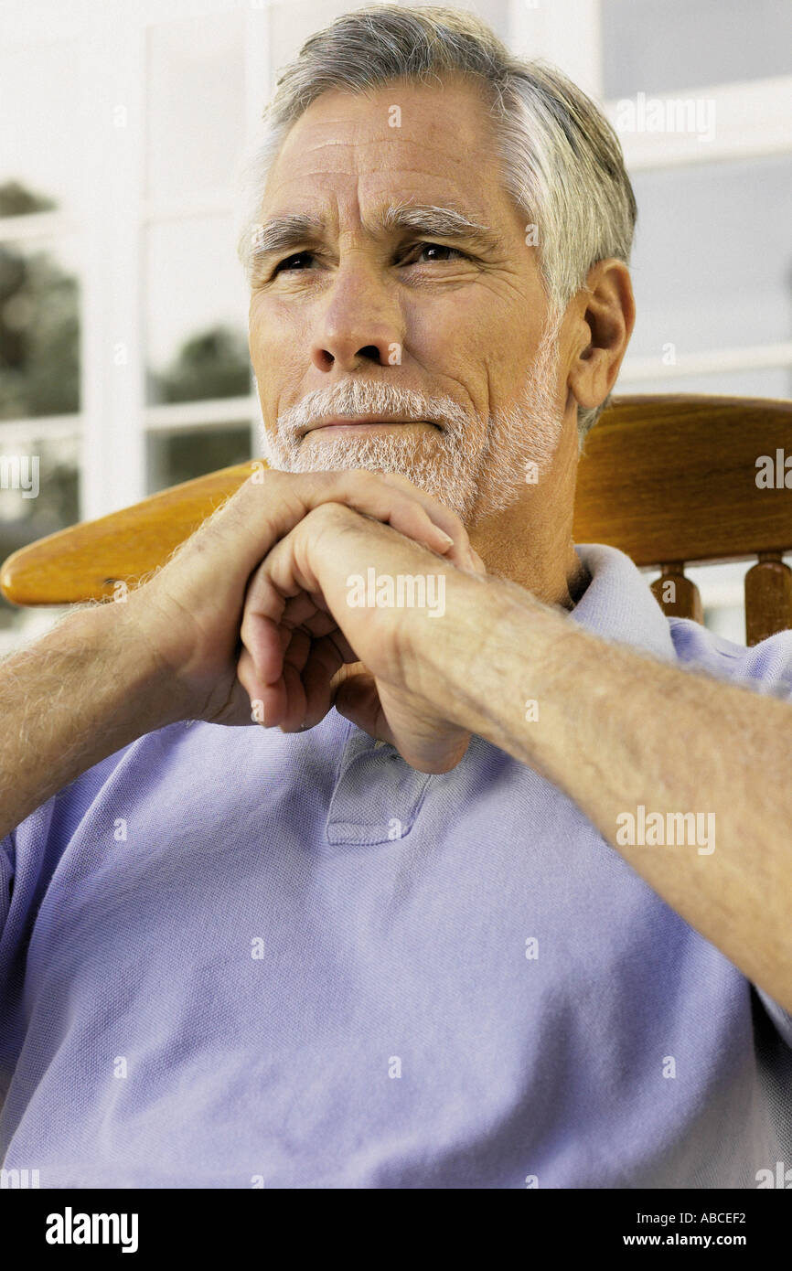 One senior man o only hi-res stock photography and images - Alamy