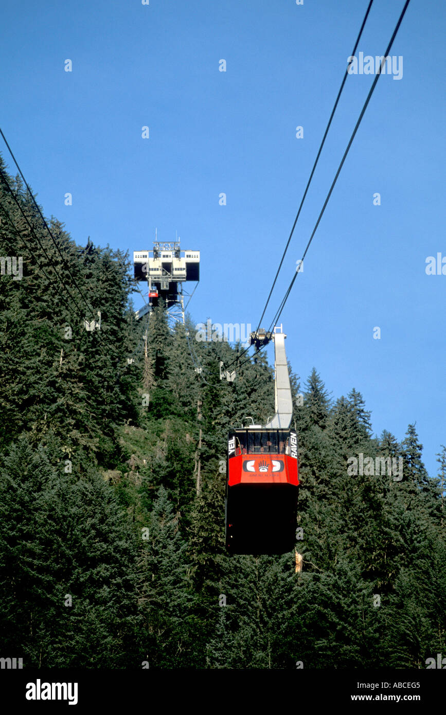 Alaska Fairbanks Mt mount Roberts Tram Stock Photo - Alamy