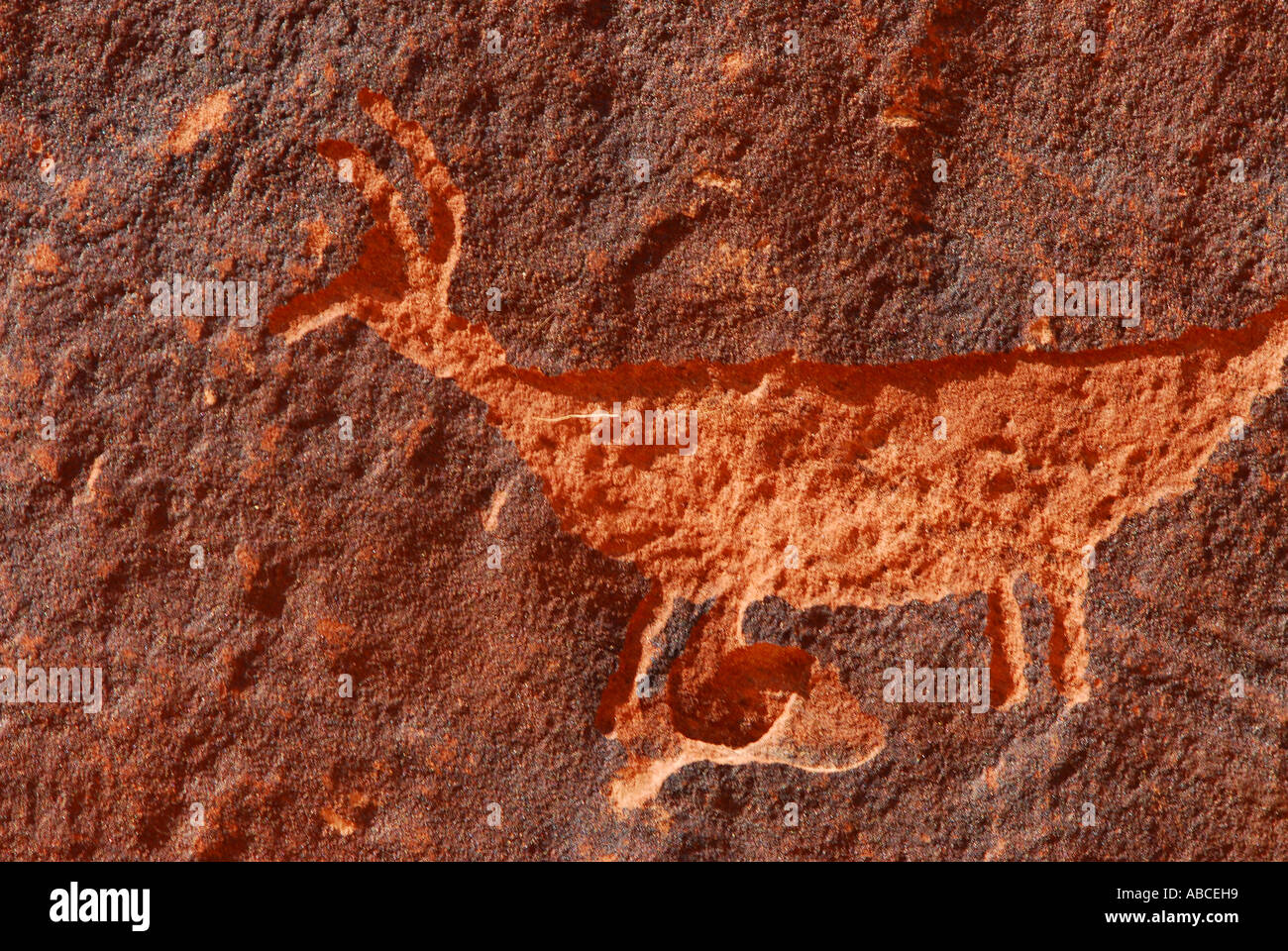 petroglyph Indian amerindian historic rock art drawing Glen Canyon ...