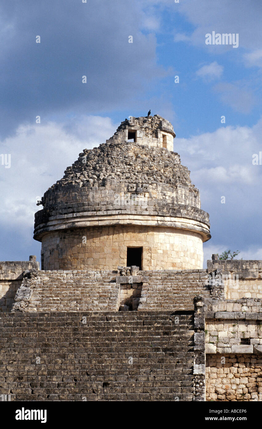 Mexico Yucatan Chichen Itza astronomy astronomical The Observatory ...