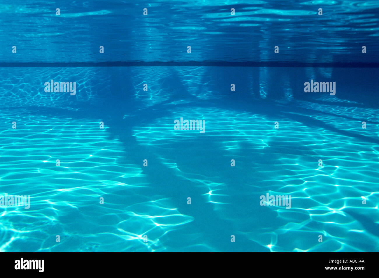 Ripples in swimming pool Stock Photo - Alamy