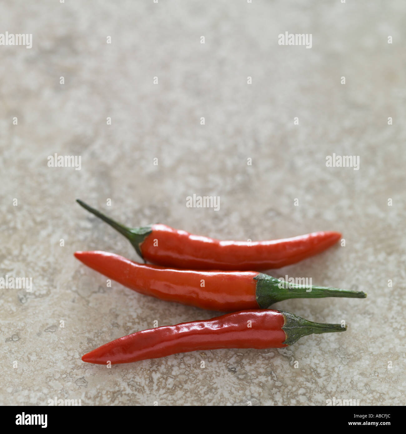 Close up of three chillies hi-res stock photography and images - Alamy