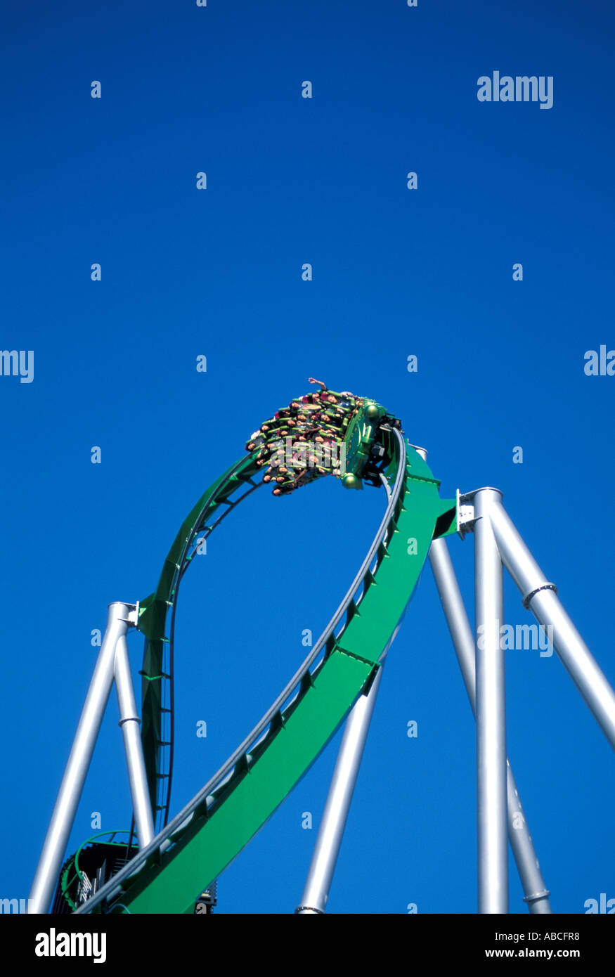 Hulk Roller Coaster Tunnel