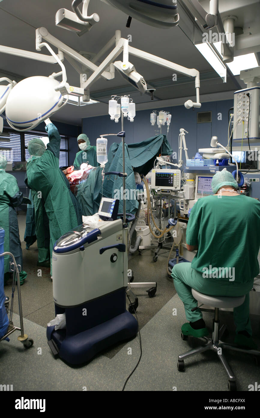 DEU Germany Operation Room Surgery Stock Photo - Alamy