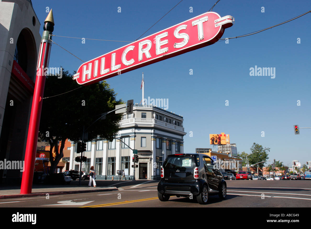 Signs for hillcrest hi-res stock photography and images - Alamy