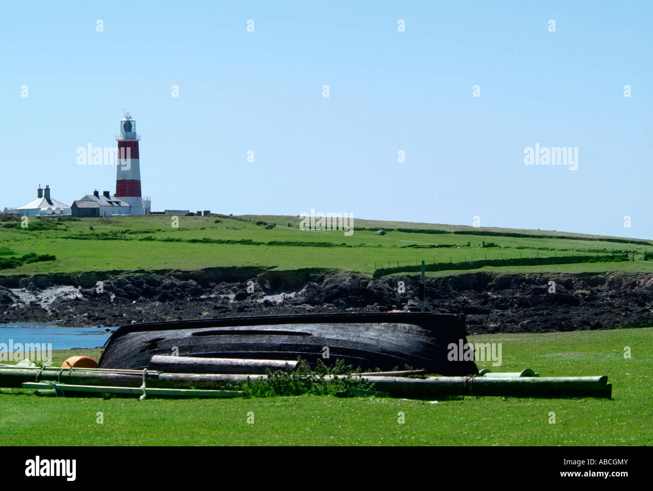 Bardsey island boat hi-res stock photography and images - Alamy