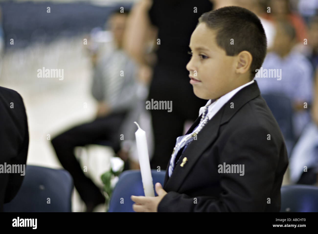 First Communion Hispanic Stock Photos & First Communion Hispanic Stock ...