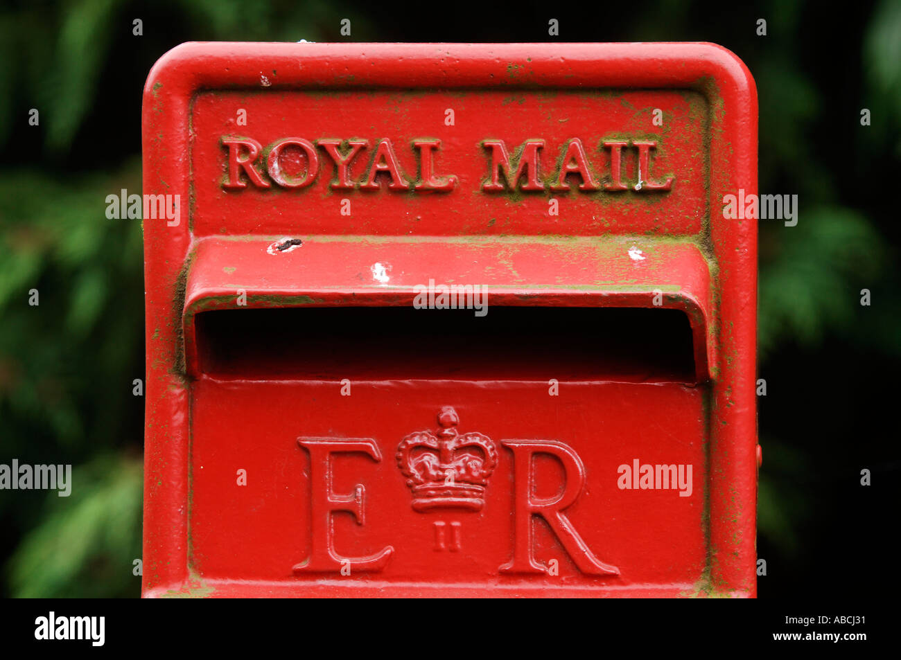 Red pillar box Stock Photo - Alamy