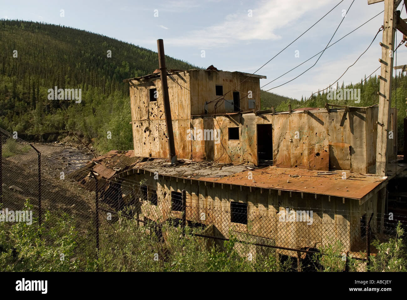 Alaska gold dredge hi-res stock photography and images - Alamy