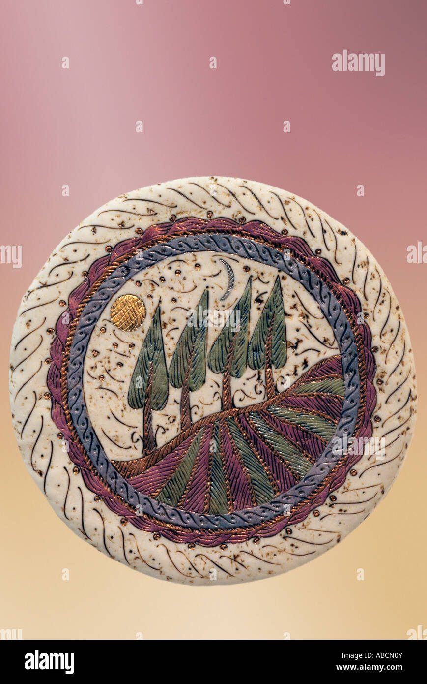 Fine quality porcelain wall panel intricate pattern design tree leaves ...