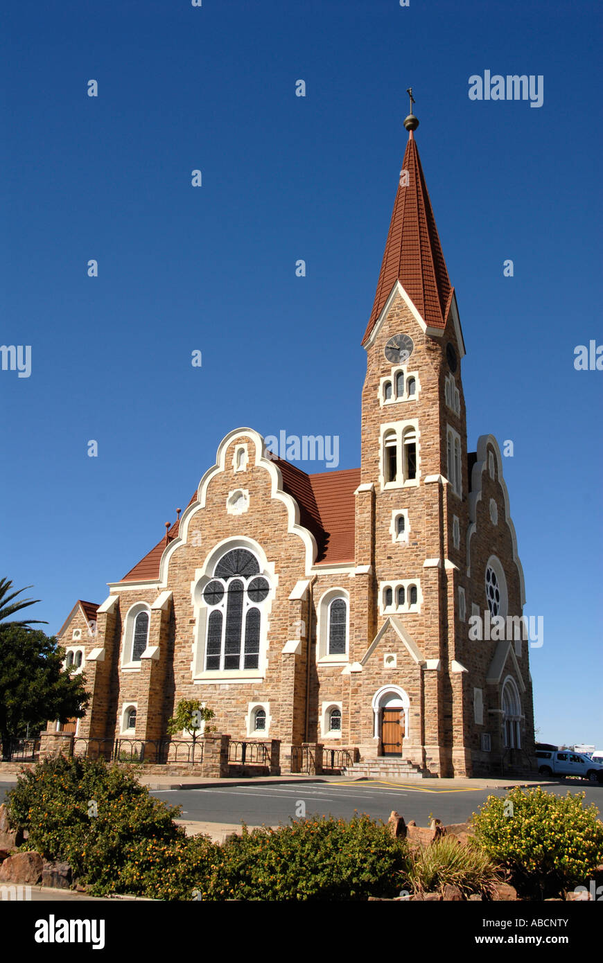 Christus Kirche Windhoek Namibia Southern Africa Stock Photo - Alamy