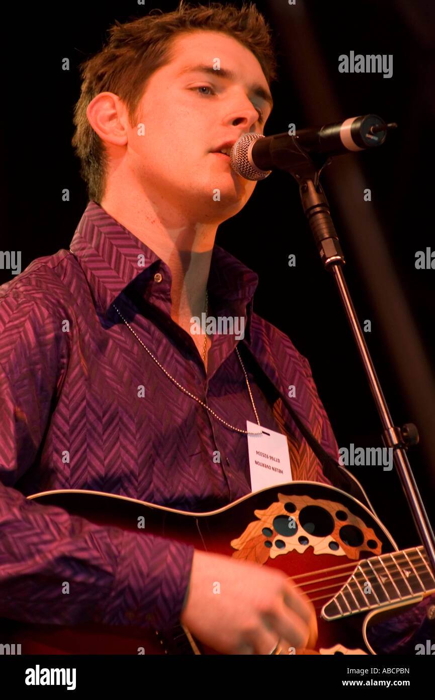 Malachi Cush st patricks day 2003 in birmingham Stock Photo - Alamy