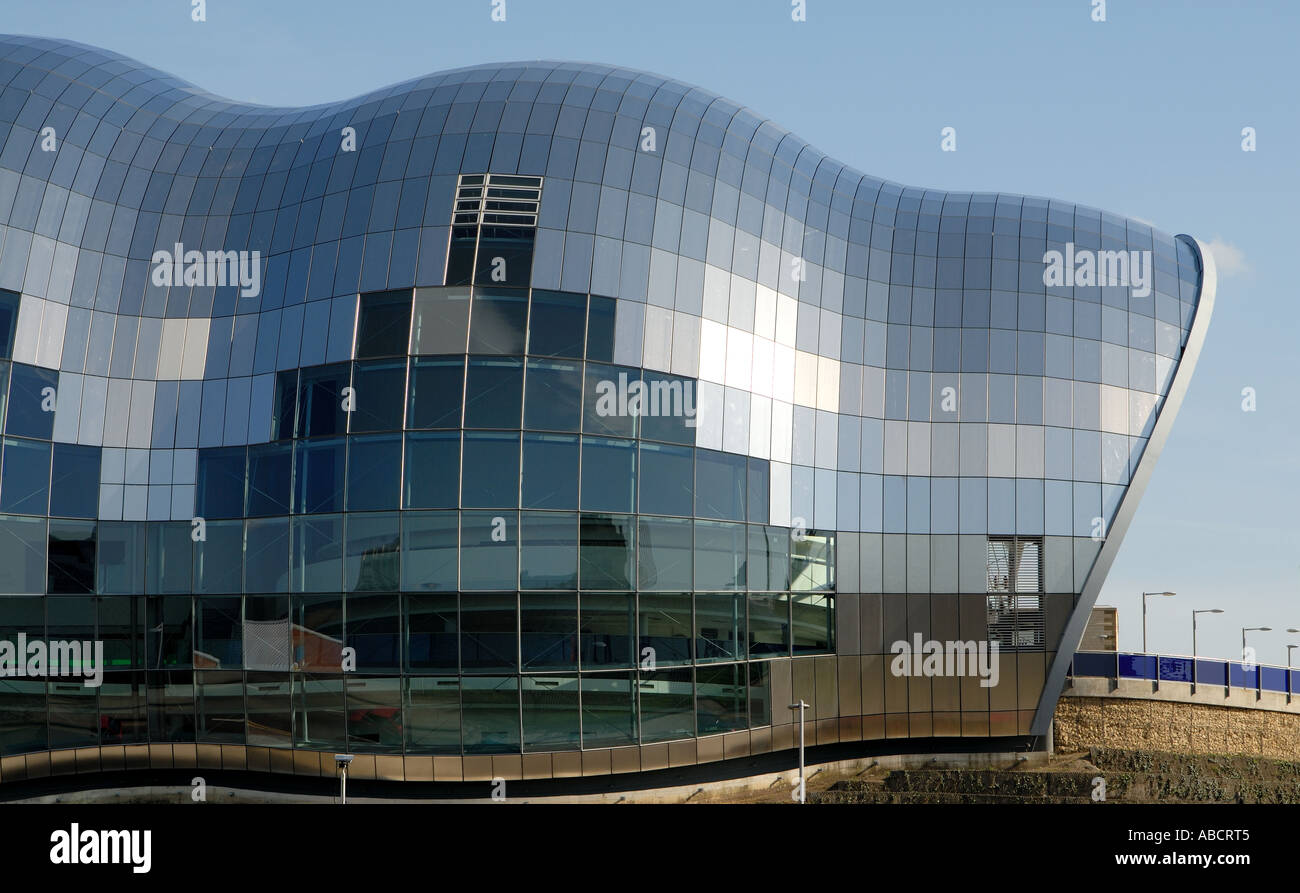 The Sage concert hall in Gateshead seen from the Newcastle side of the ...