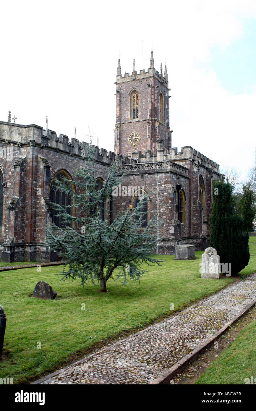 St Peters Church, Tiverton, Devon, England Stock Photo - Alamy