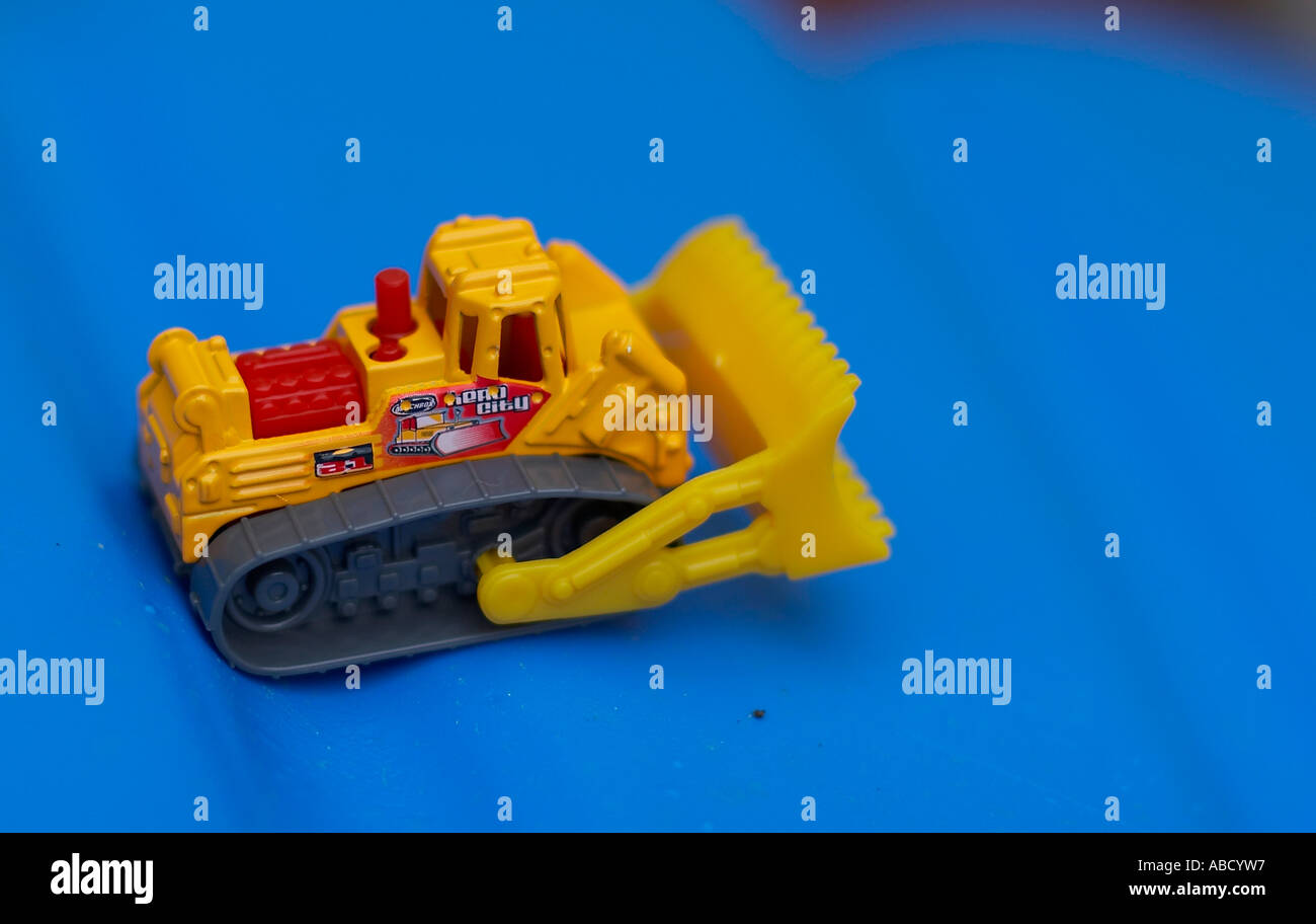 Toy diggers hi-res stock photography and images - Alamy