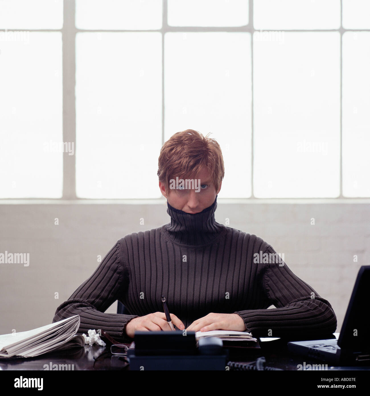 Man at work Stock Photo - Alamy