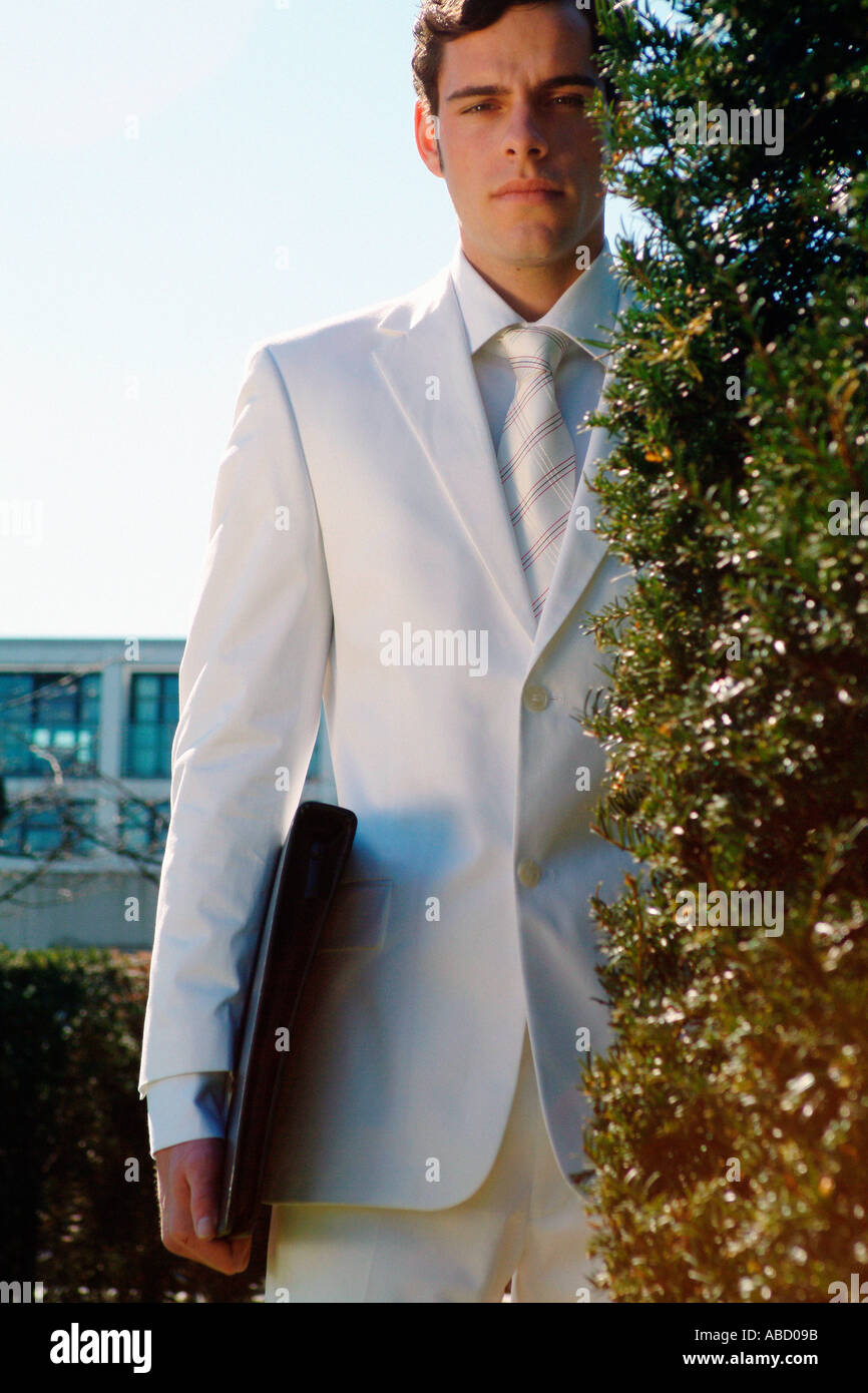 The man in the white suit hi-res stock photography and images - Alamy