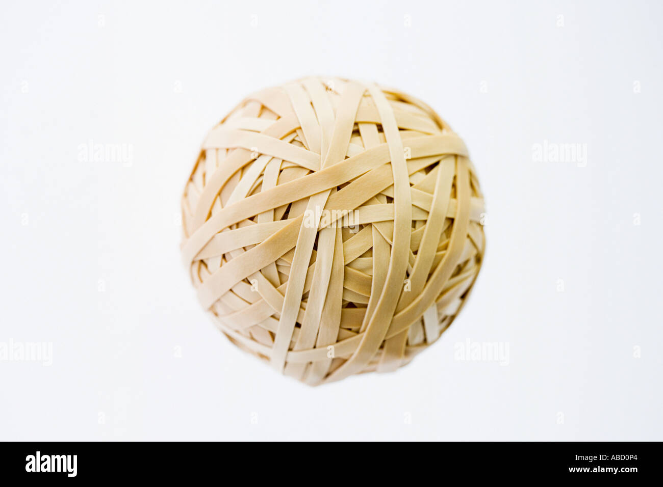 Ball of rubber bands Stock Photo - Alamy