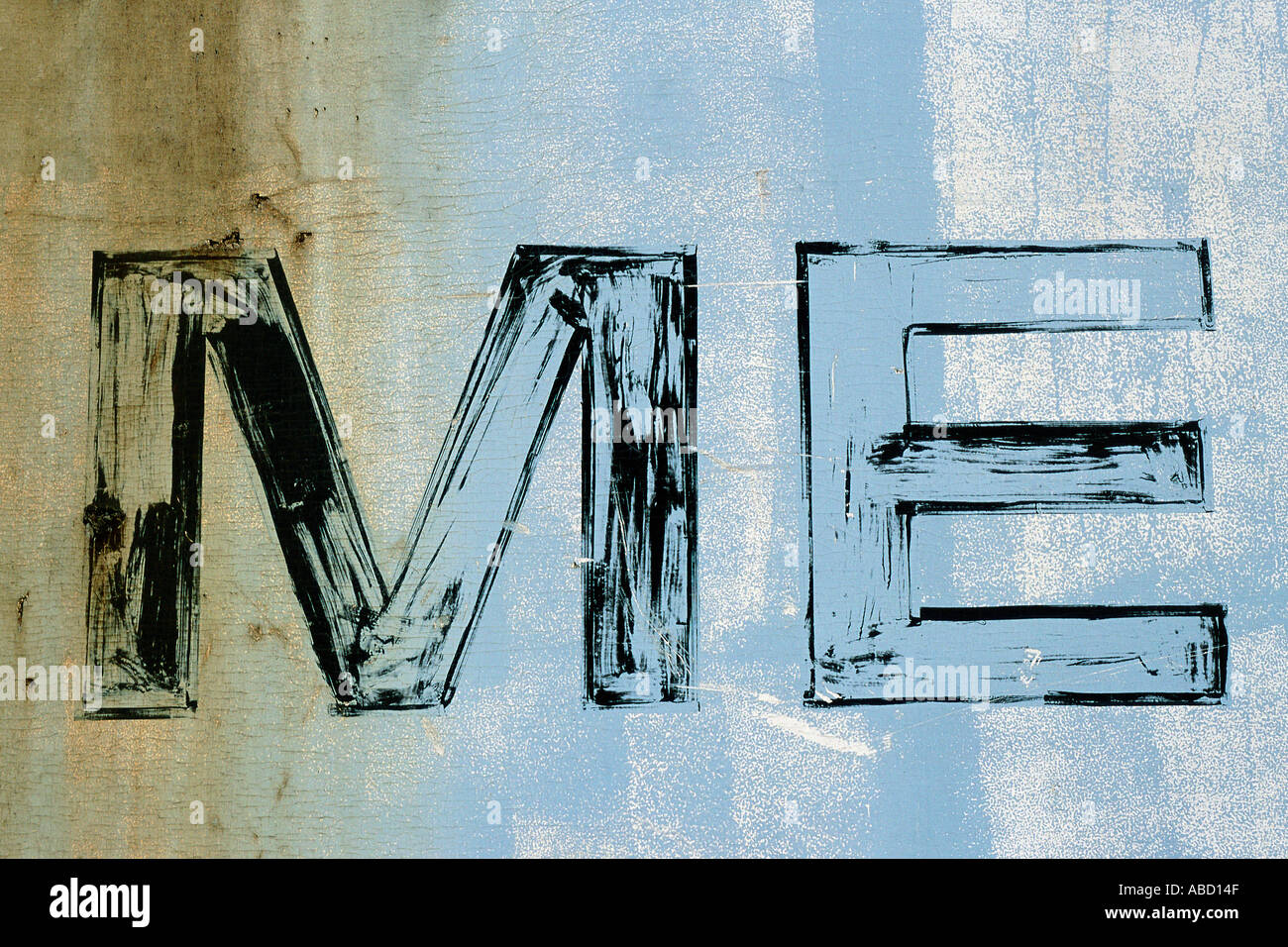 M e letter hi-res stock photography and images - Alamy