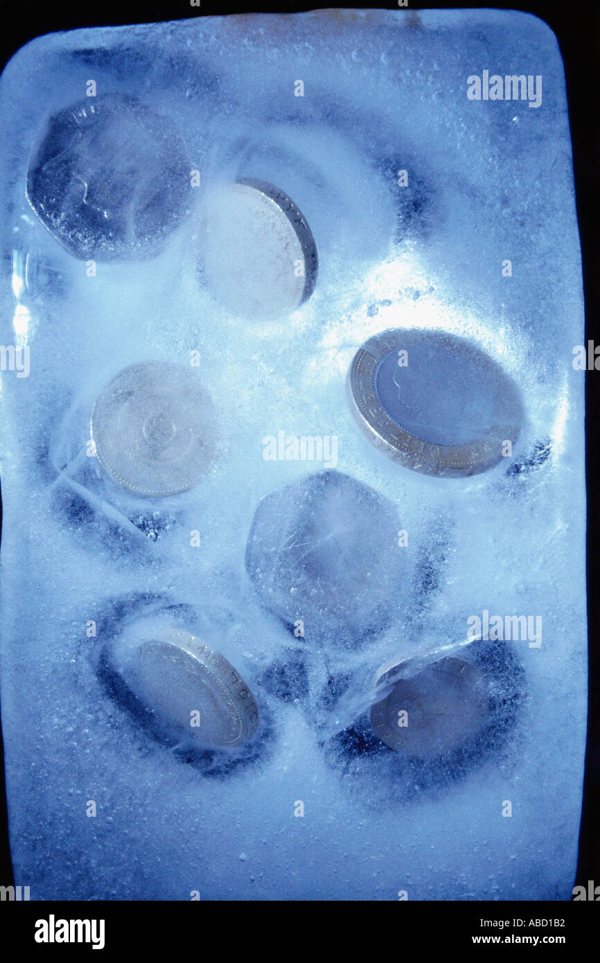 Frozen money hi-res stock photography and images - Alamy