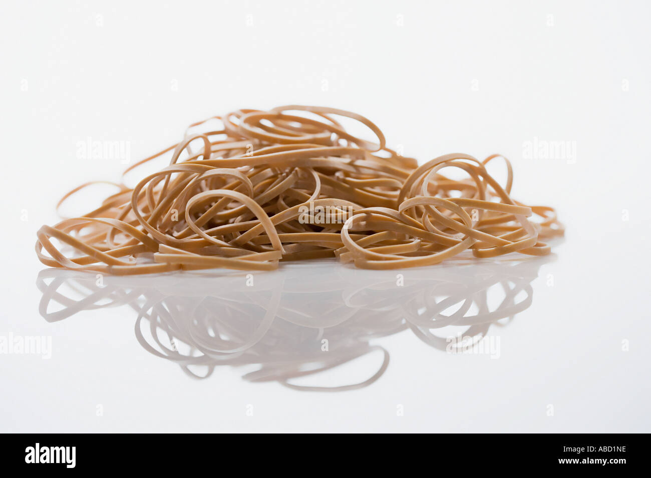 Tangled elastic bands hi-res stock photography and images - Alamy