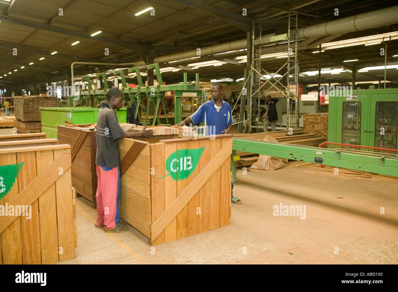 Timber africa factory hi-res stock photography and images - Alamy