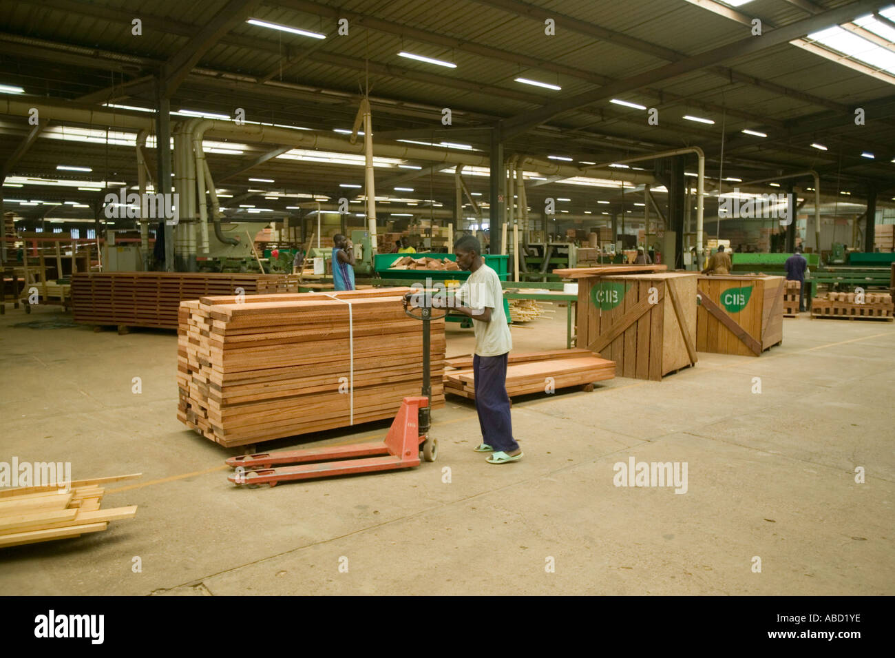 Timber africa factory hi-res stock photography and images - Alamy