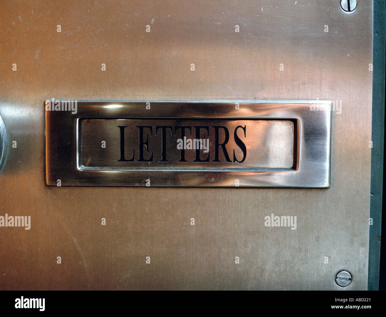Metal letter box hi-res stock photography and images - Alamy