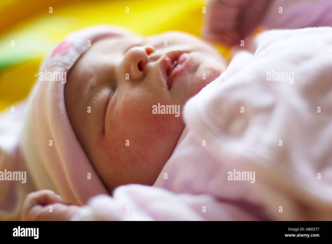 new born girl Stock Photo - Alamy